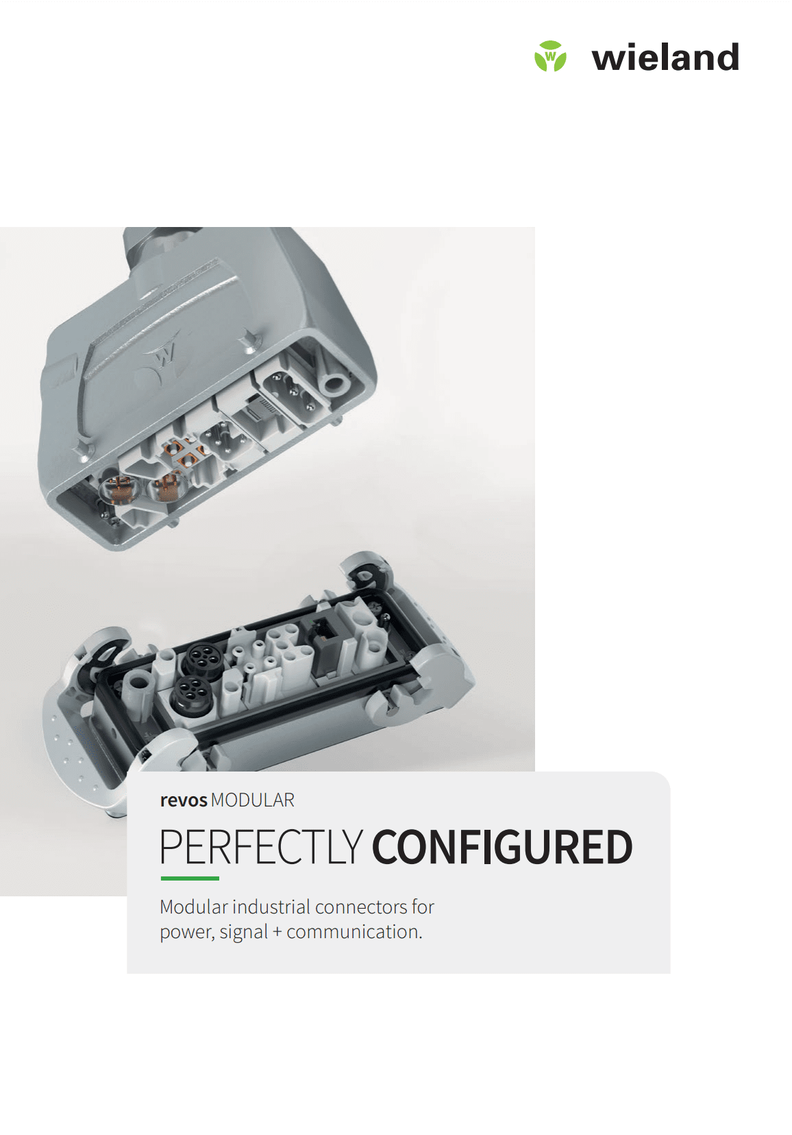 Revos Modular Industrial Connectors (0546.1) - Wieland Electric Inc.