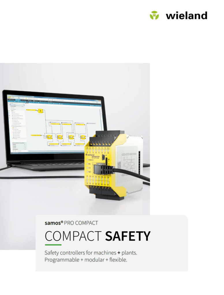 Samos Pro Compact Safety Controller (0881.1) - Wieland Electric Inc.